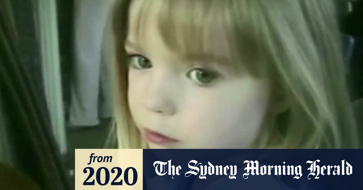 Video German Police Say Madeleine Mccann Is Dead
